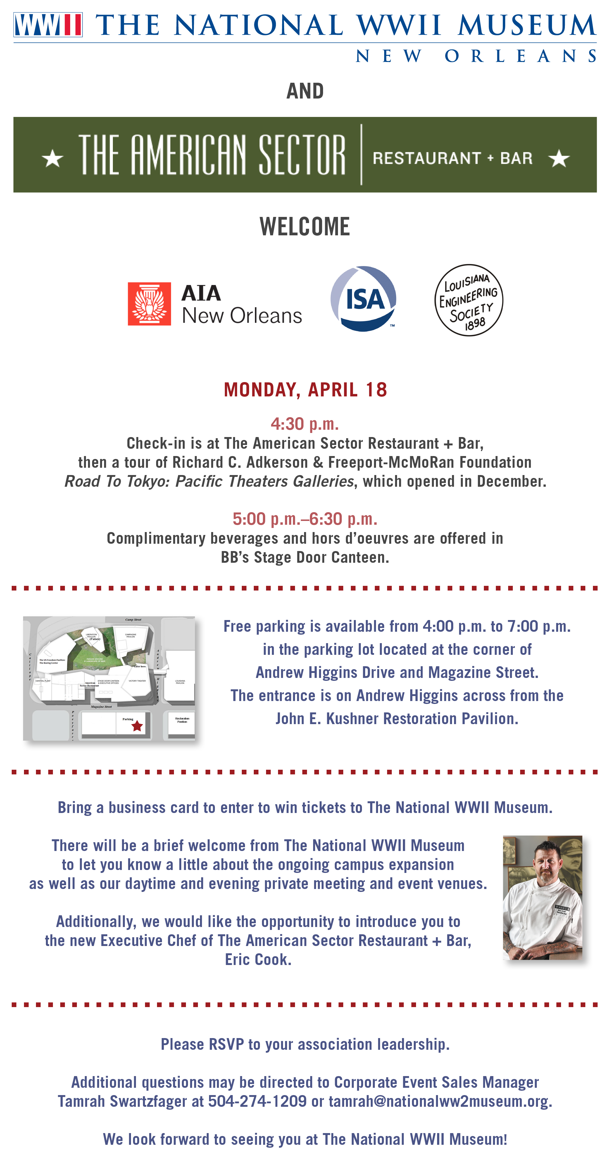 Special Event at the National World War II Museum – ISA New Orleans Section